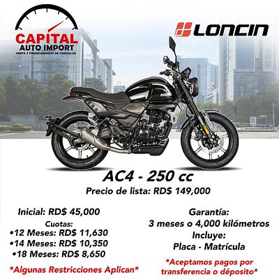 Corotos | Loncin Ac4 250cc