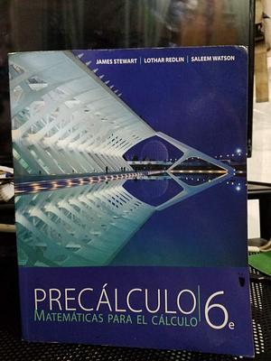 Corotos | Libro de PRECALCULO/matemáticas para el cálculo. 6ta edición.