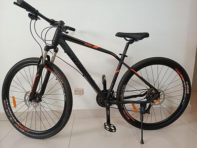 Corotos | Bicicleta splendent aro 29" 18 cambios negra y naranja como ...
