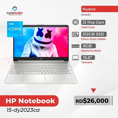 Corotos | HP Notebook Core i3 11va Gene 8GB RAM, 512GB SSD 15-dy2023ca ...
