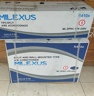 Corotos | AIRES 12,000BTU NUEVOS EN SU CAJA MARCA MILEXUS EFIC. 13 A 220V.