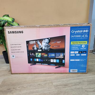 Corotos | Samsung 43 pulgadas DU7200D Crystal UHD 4K Smart TV