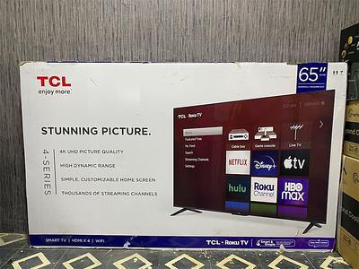 Corotos | Televisores TCL Smart TV 65 Pulgadas 4K Serie 4 ROKU TV ...