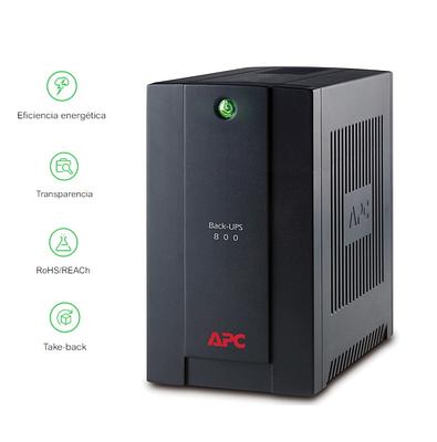 Corotos | UPS APC BACK-UPS, 0.8KVA (800VA) BX800L-LM