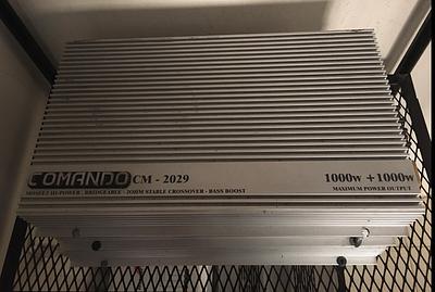 Corotos | 3 Plantas comando. 1000w + 1000w. 2 canales