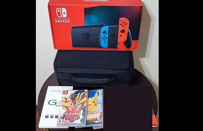 Corotos | Nintendo Switch v2 + Cover, bulto, 2 cintas Nuevo