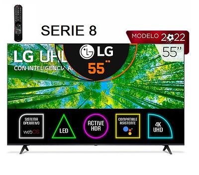 Corotos | TV 4K LG 55 PULGADAS 55UQ8000 WEBOS 22 CONTROL MAGICO