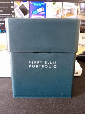 Corotos | Cartera para hombre Perry Ellis Portafolio de cuero Original ...