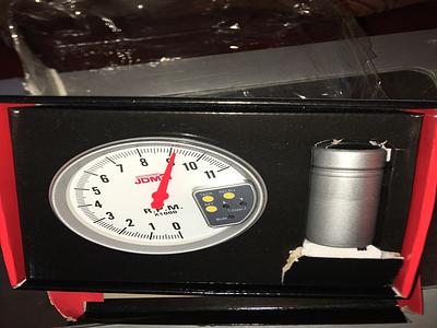 Corotos | Reloj RPM tacómetro Racing universal para todo vehiculos ...
