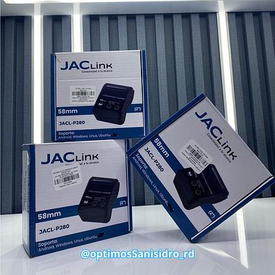 Corotos | Mini impresora térmica de 58mm JAClink P280. Inalámbrica a Bluetooth.