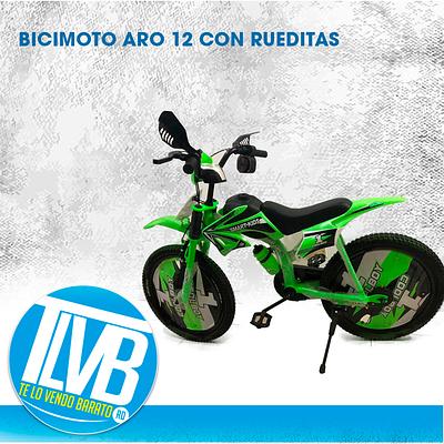 Corotos | Bicicleta Tipo Moto Cross Bicimoto Aro 12