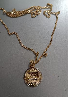 Corotos | Cadena de oro 14k tejido soga