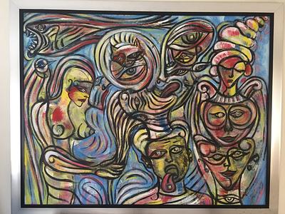Corotos | Cuadro Pintor Jesus Desangles