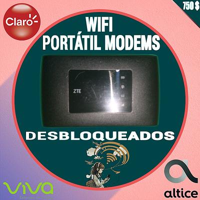Corotos | 🛜Wifi portátil modem desbloqueado de Claro, Altice y ViVa🛜