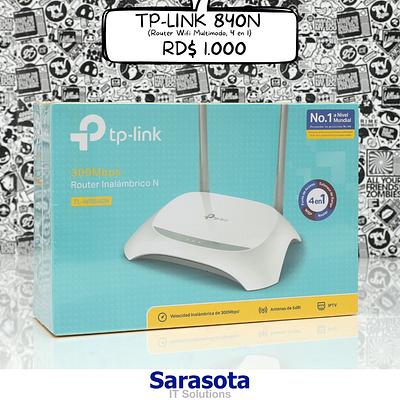 Corotos | Tp-link router TL-WR840N de 300mbps Somos Sarasota