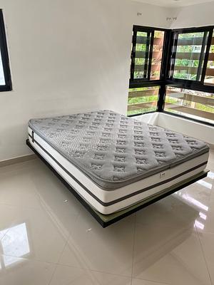 Corotos | 2 camas modernas estilo flotante – Full y Queen